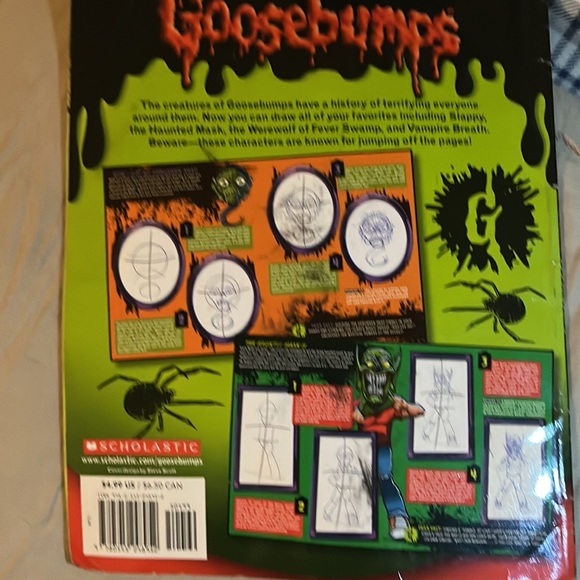 Toys | Goosebumps How To Draw Goosebumps 210 Ron Zalme 1st Printing ...